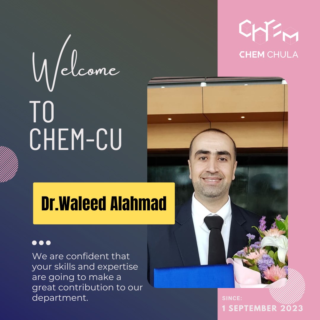 Introducing new faculty member Dr. Waleed Alahmad – ChemChula