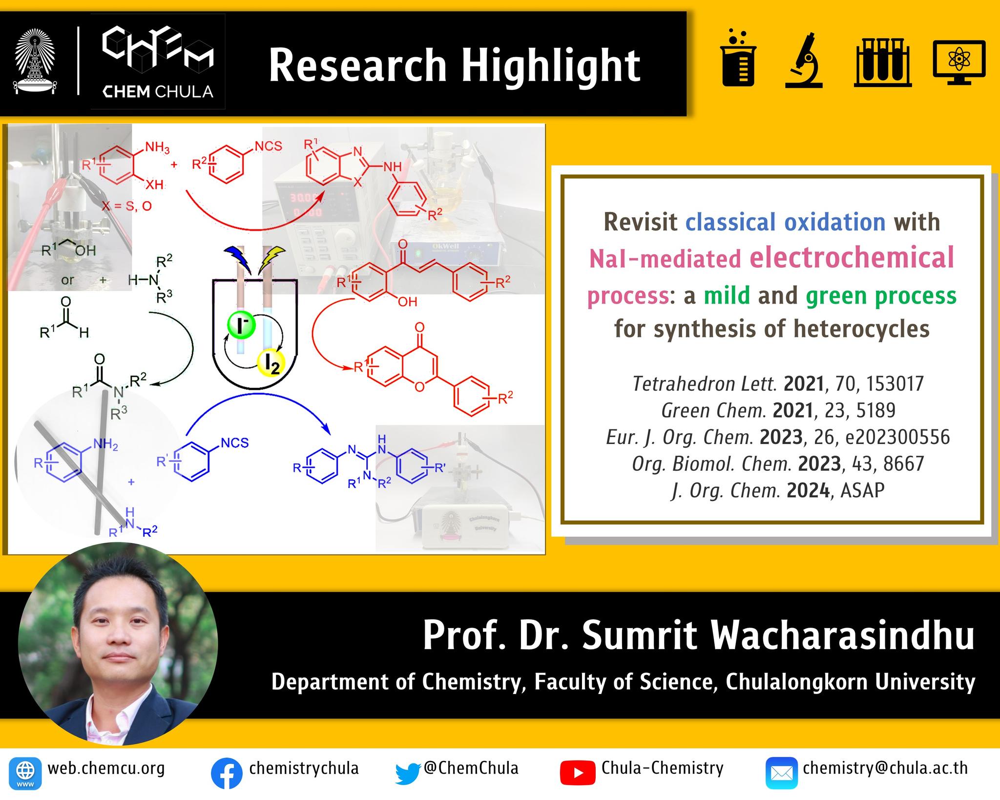 Revisit classical oxidation with NaI-mediated electrochemical process ...